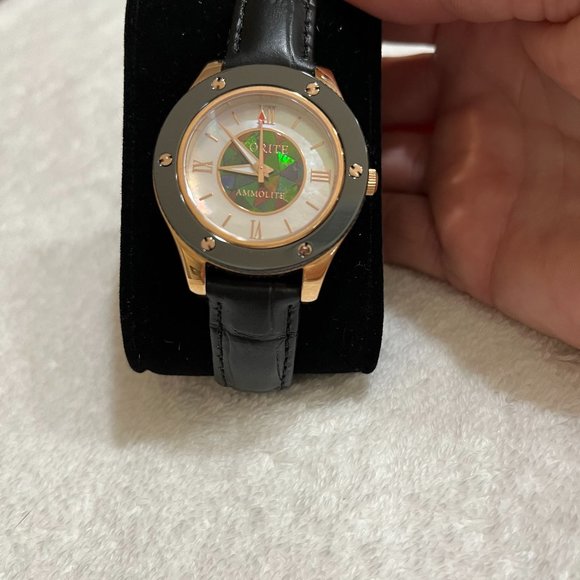 Korite Ammolite | Accessories | Nwot Korite Ammolite Ladies Swiss ...